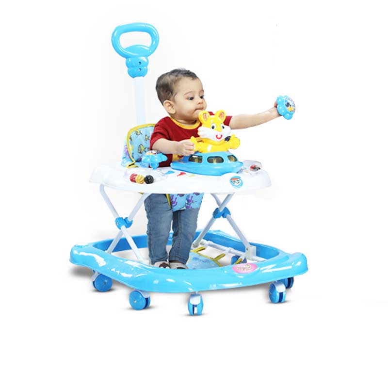 Jim & Jolly Micky Walker - Cyan Blue & White | RFLeShop