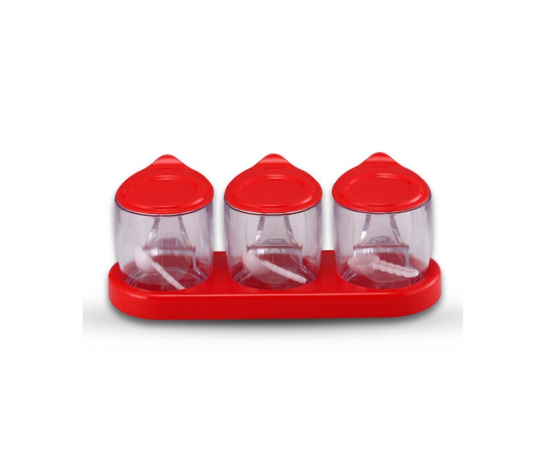 Crown Spice Pot 3 Cup Red | RFLeShop