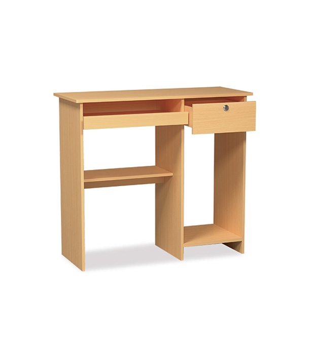 Regal Laminated Board Computer Table Beech RFLeShop